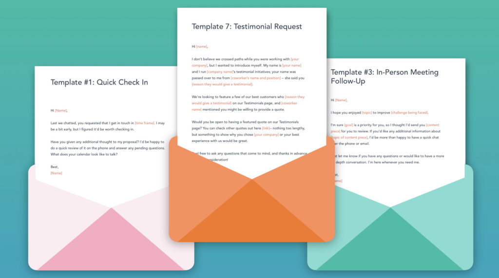 Email Templates for Job Application 2025