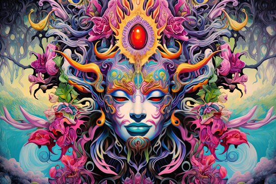 Exploring the Psychedelic World: A Wallpaper Wonderland - Homez Log