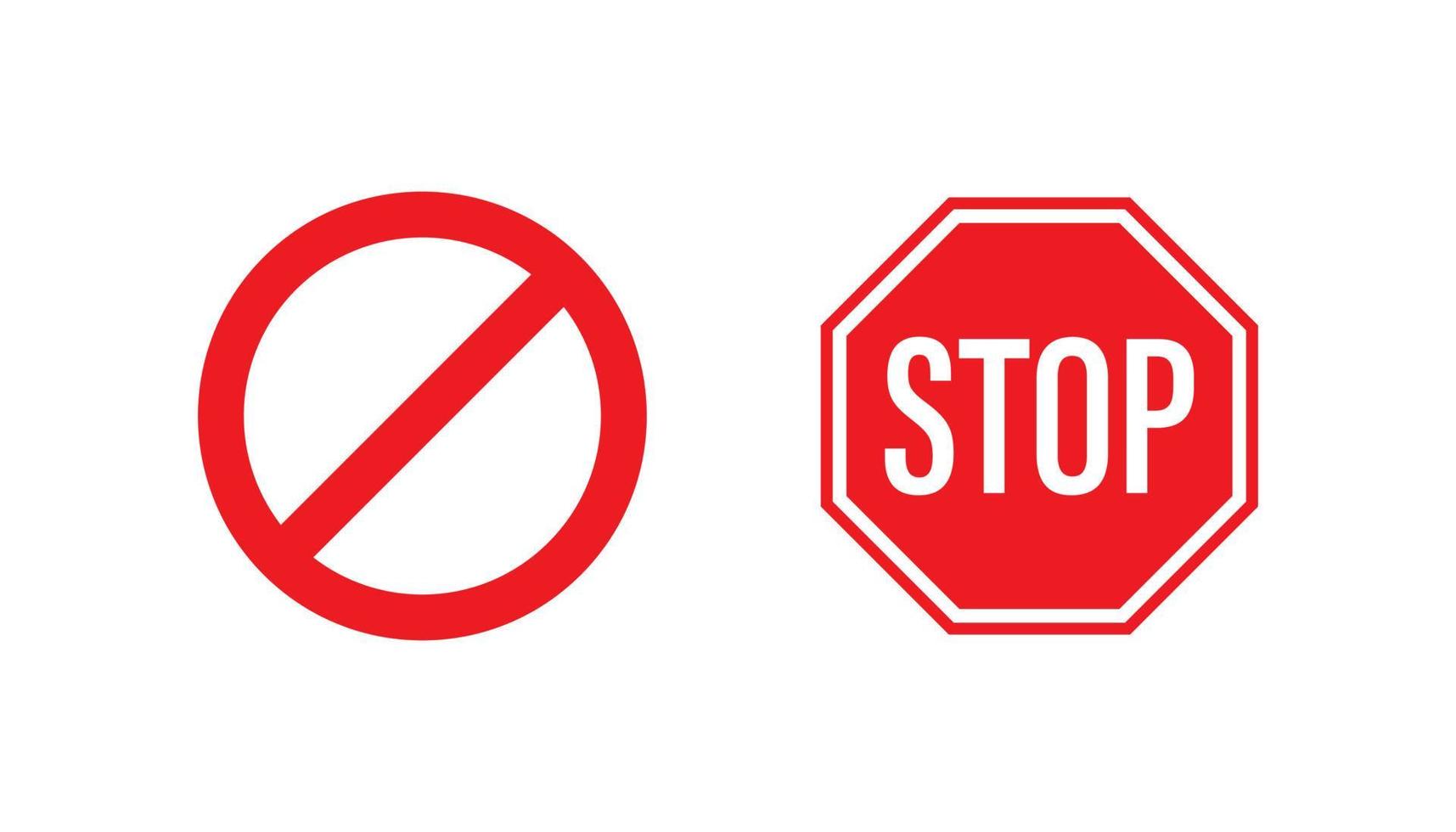 5 Simple Stop Sign Designs for Business Cards