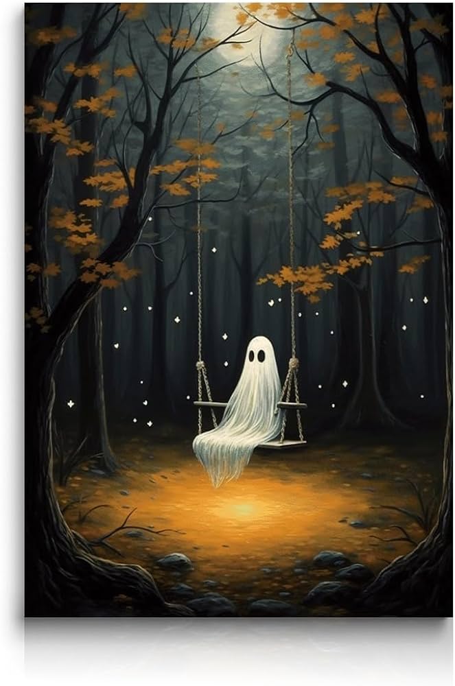 Unveiling the Mystery: The Haunting Beauty of Ghost Painting - Myupdate ...