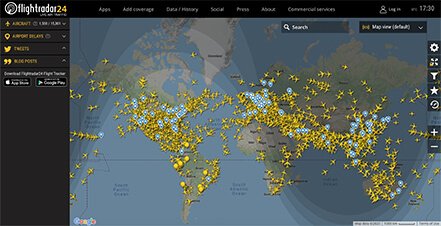 Features of the Flight Radar 24hr Tracker - Stumpblog
