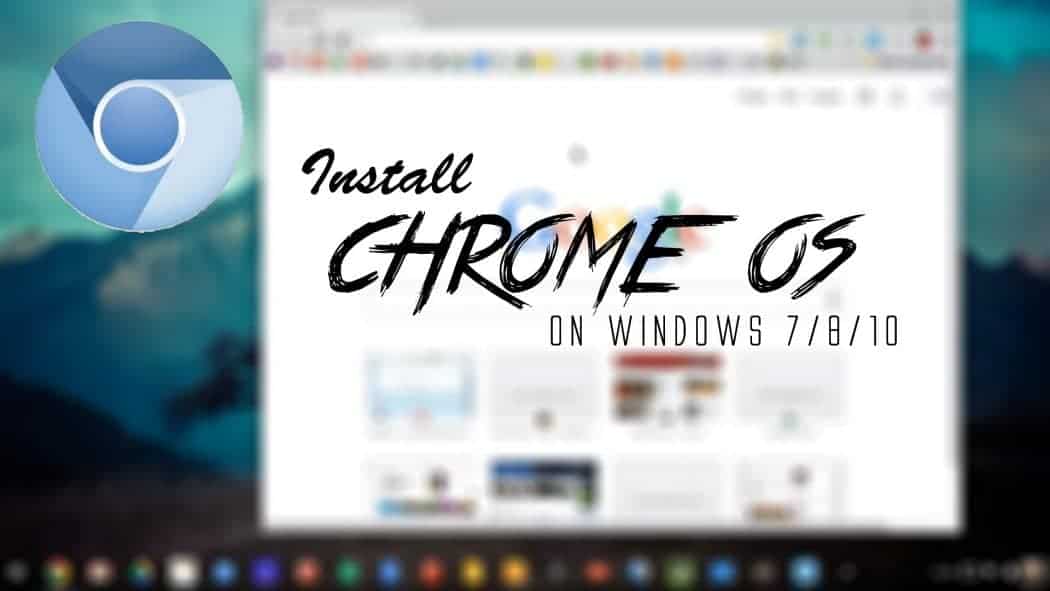 Installing the Chrome Operating System - Wide Info