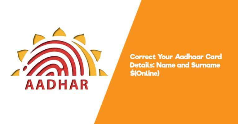 A complete guide to correct your Aadhar card details - Wide Info