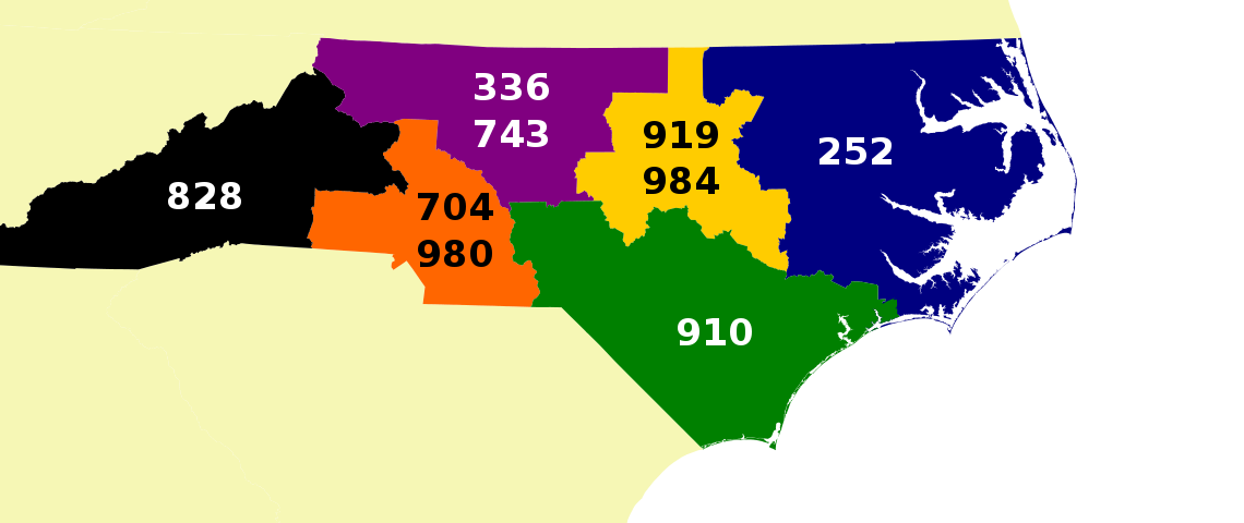 There's no place like the 919 Area Code - Wide Info