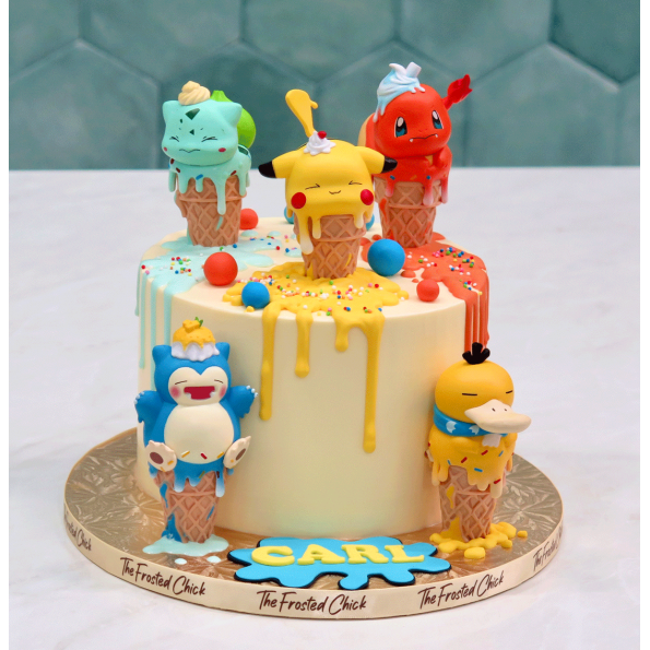 Pokemon get even cooler with themed ice creams and cakes - Yummy Drool